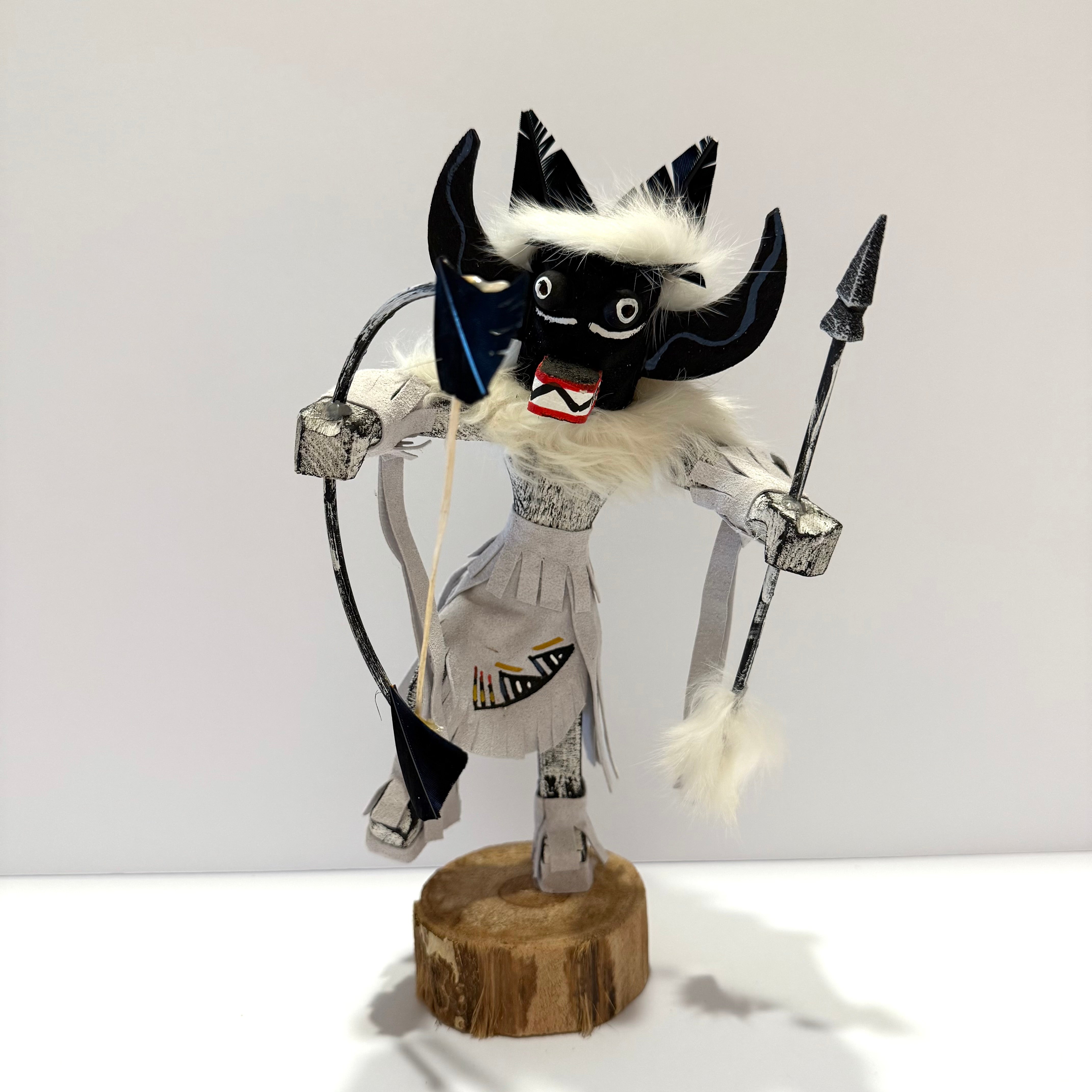 Navajo Ahote Warrior Kachina Doll – Native American Handmade Art ...